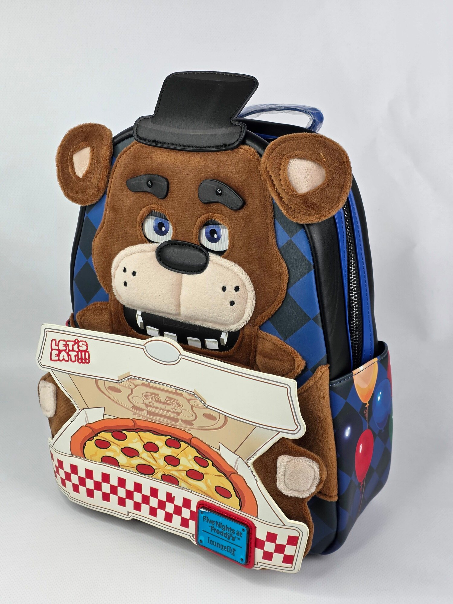 Сумка рюкзак Фредди Freddy из хоррор игры Пять 5 ночей у Фредди (фнаф) Loungefly