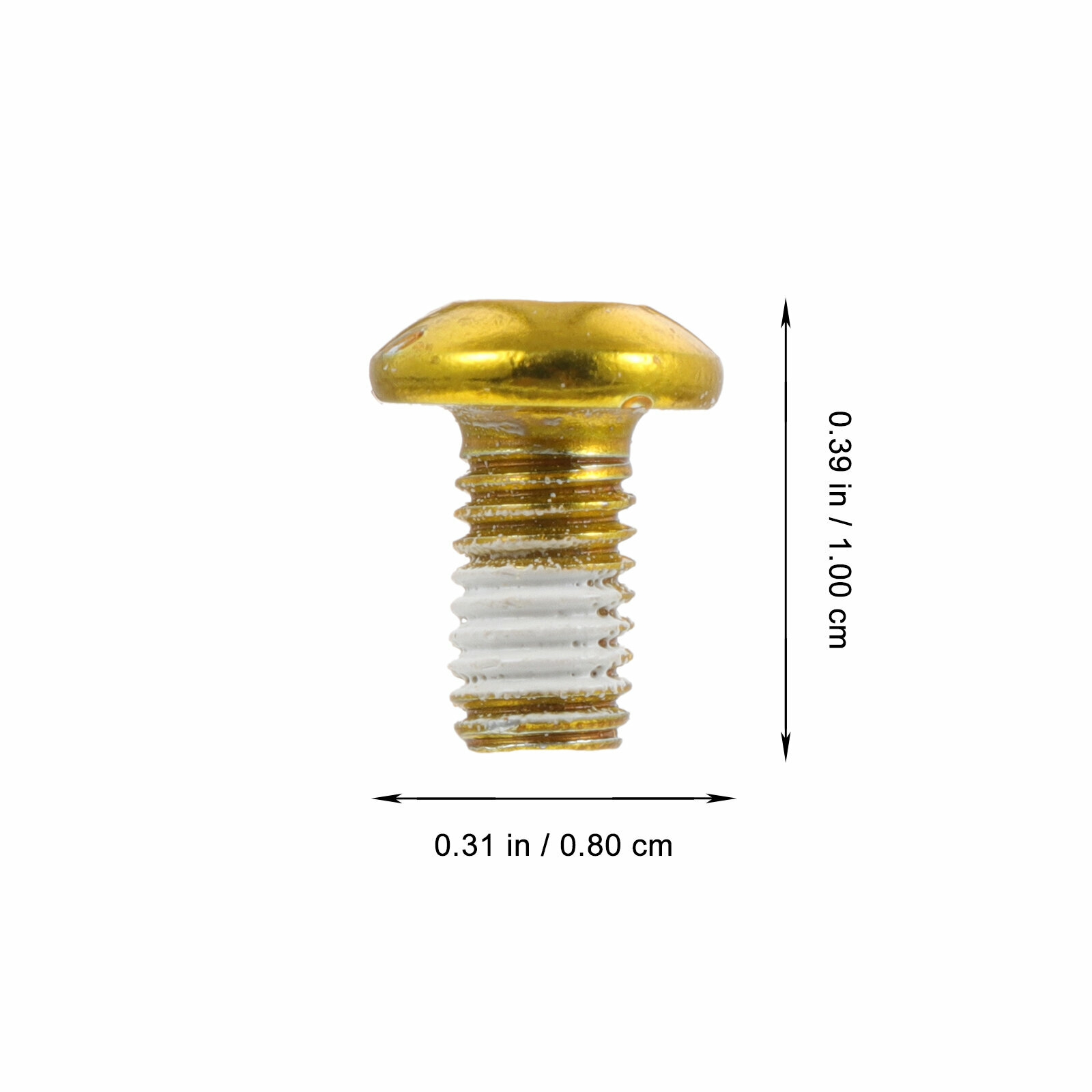 12 Штук Золотых Винтов Для Тормозного Диска Велосипеда Размер 1X0.8X0.8CM
