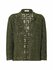 Кардиган GCDS Monogram macramé cardigan, размер 40