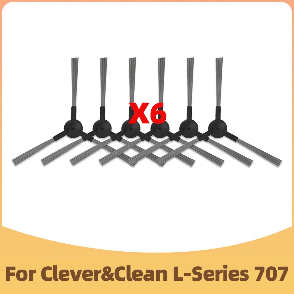 Набор щеток Clever&Clean L-Series 707, Серый, Set 2