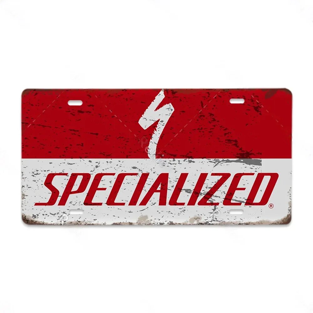 Металлическая табличка Specialized, цвет TYA4496-9