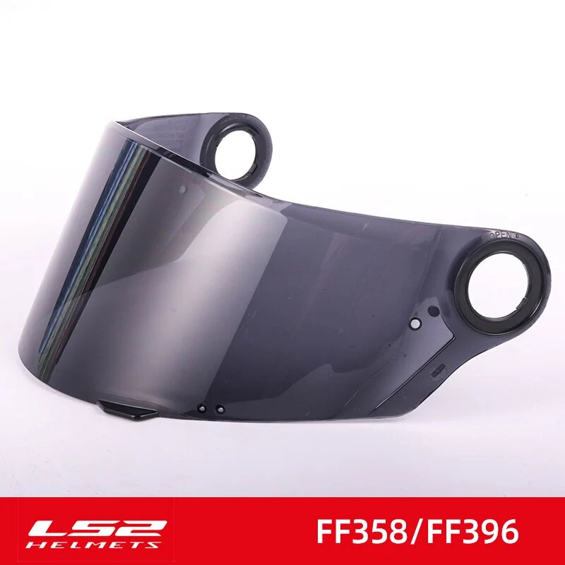 Оригинальный визор для мотоциклетных шлемов LS2 FF358, подходит для шлемов LS2 Черный, FF358 Black