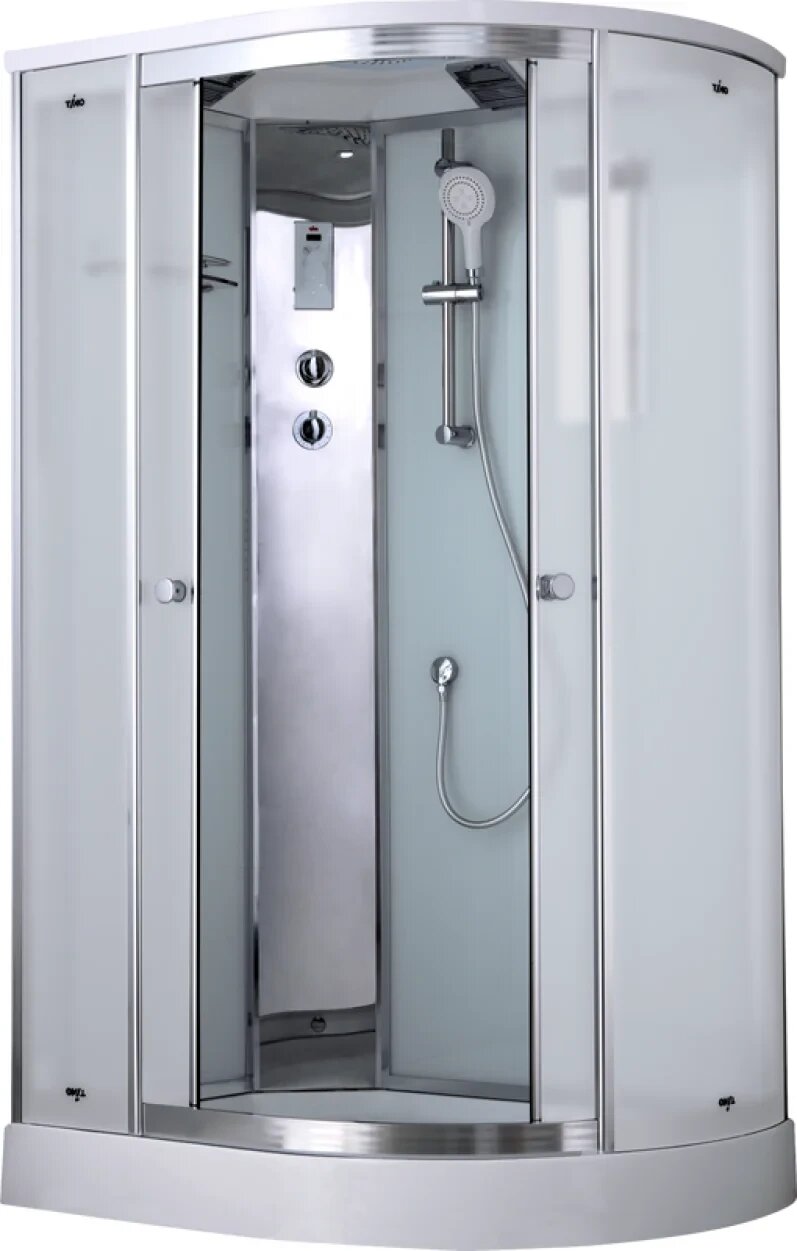Душевая кабина Timo Comfort T-8802LF, акрил, хром, сенсорное, 220×100×30 см
