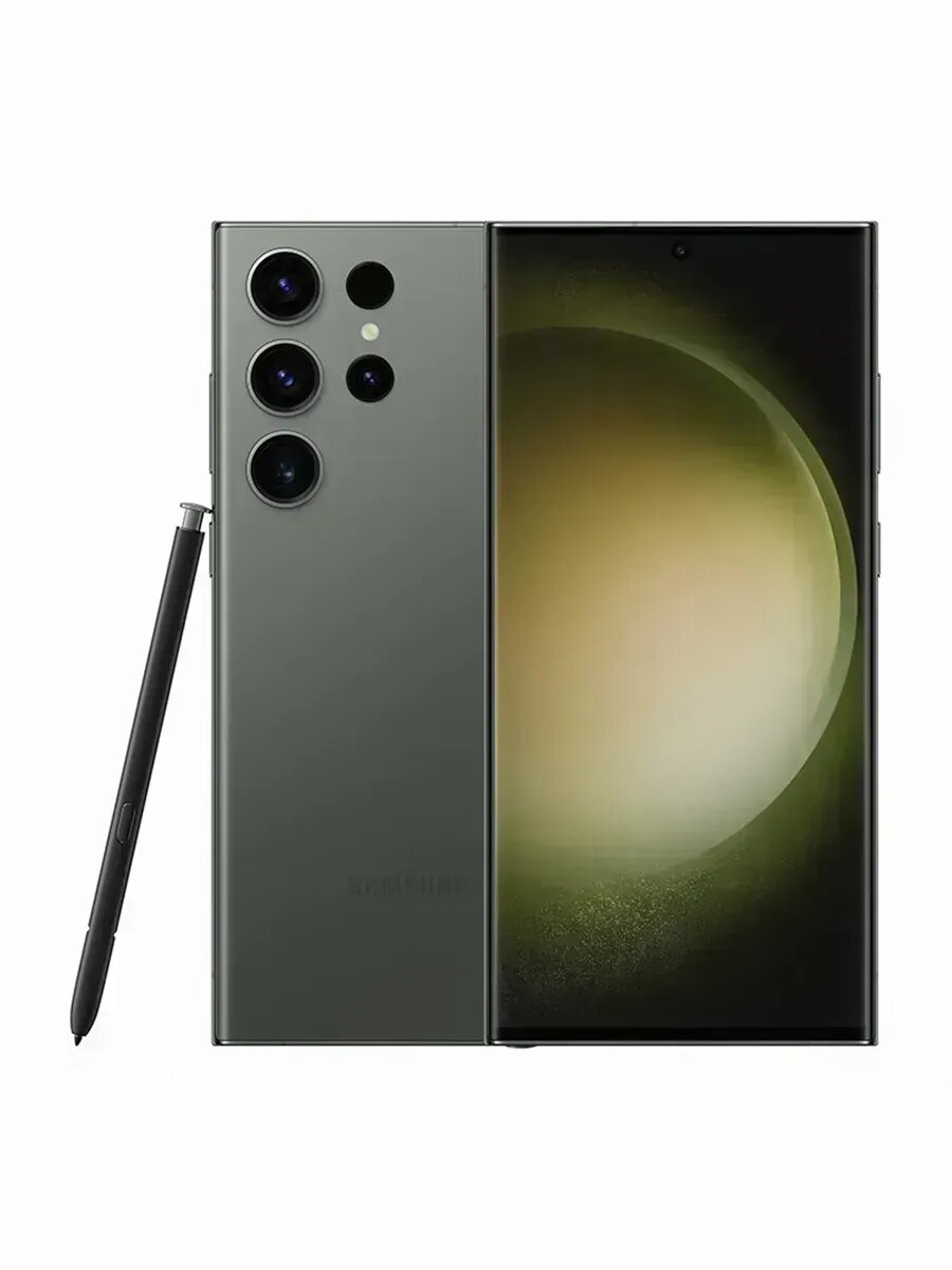 Смартфон Samsung Galaxy S23 Ultra 12/256Gb Green 200МП 5G (Korean ) SM-S918N
