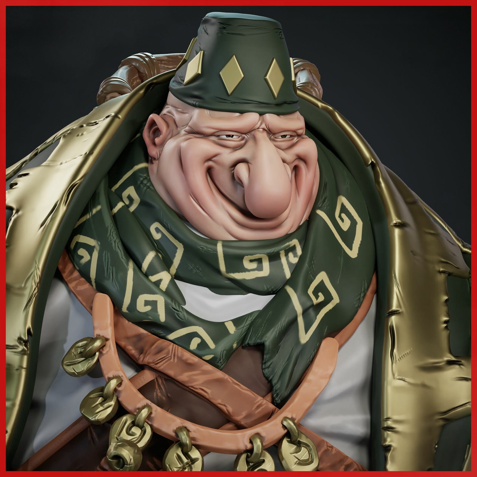 Сборная модель Secret Shop (Dota 2), 280мм, 1/8 для покраски