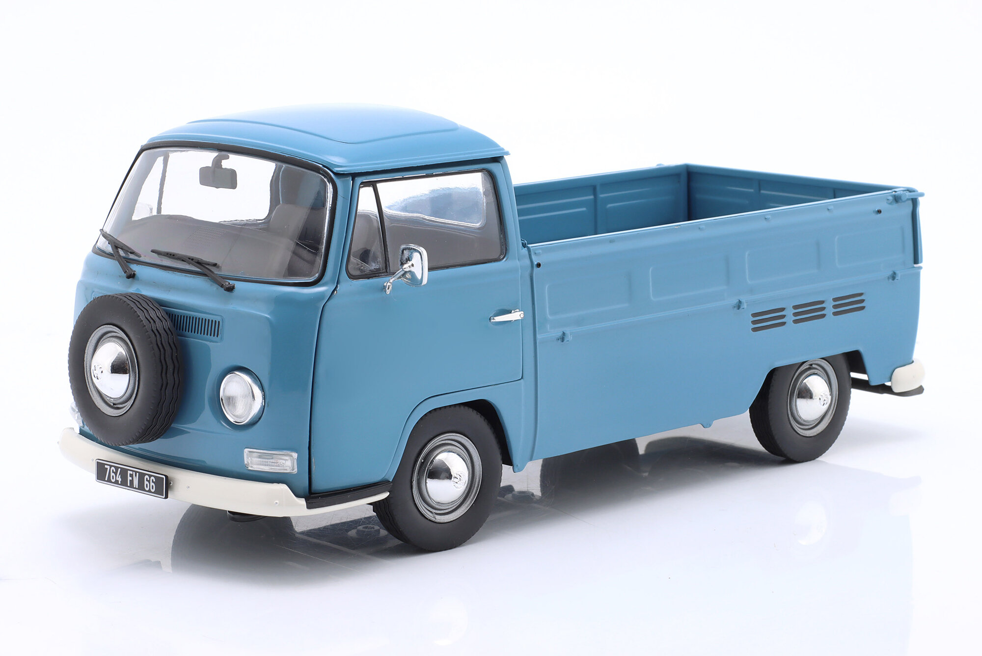 Модель коллекционная SOLIDO Vw volkswagen T2 / фольксваген пикап 1968 синий