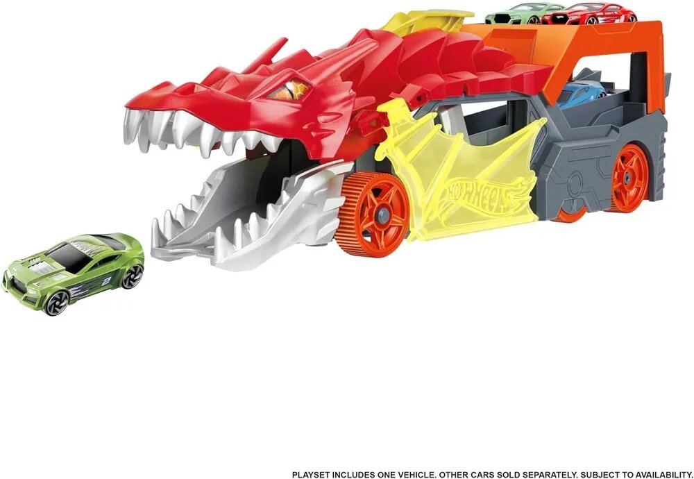 Hot Wheels Dragon Городская пусковая установка и транспортер GTK42