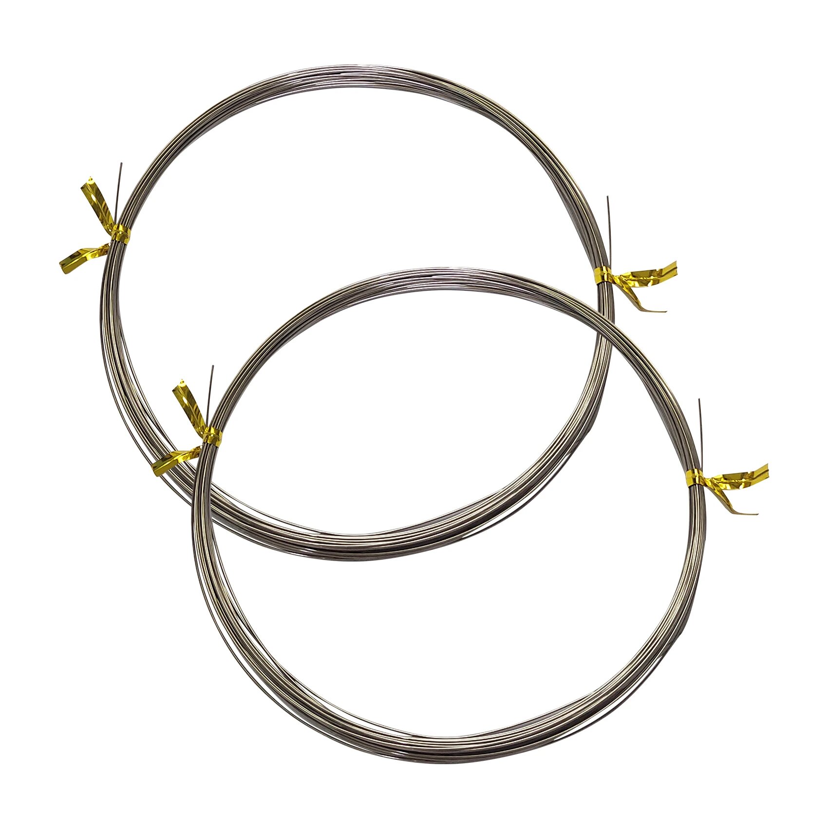 Aventik Стальной поводок для рыбалки, 10м x 2, 30LB, Bright