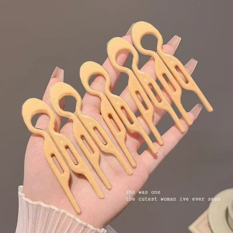 Черные шпильки для волос Фиона 5 шт hairpin №1 заколки фиона