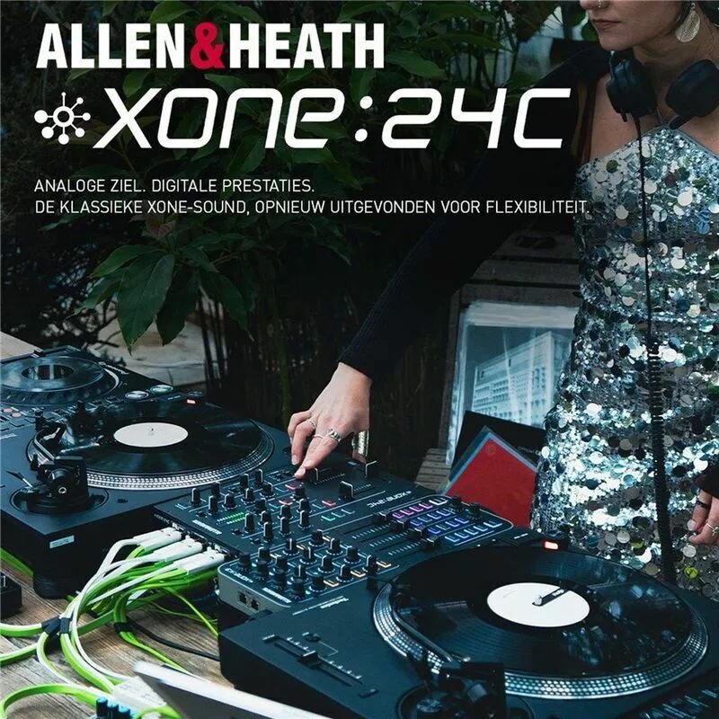 Микшер Allen & Heath "Xone:24C", 3-полосный эквалайзер, парные входы