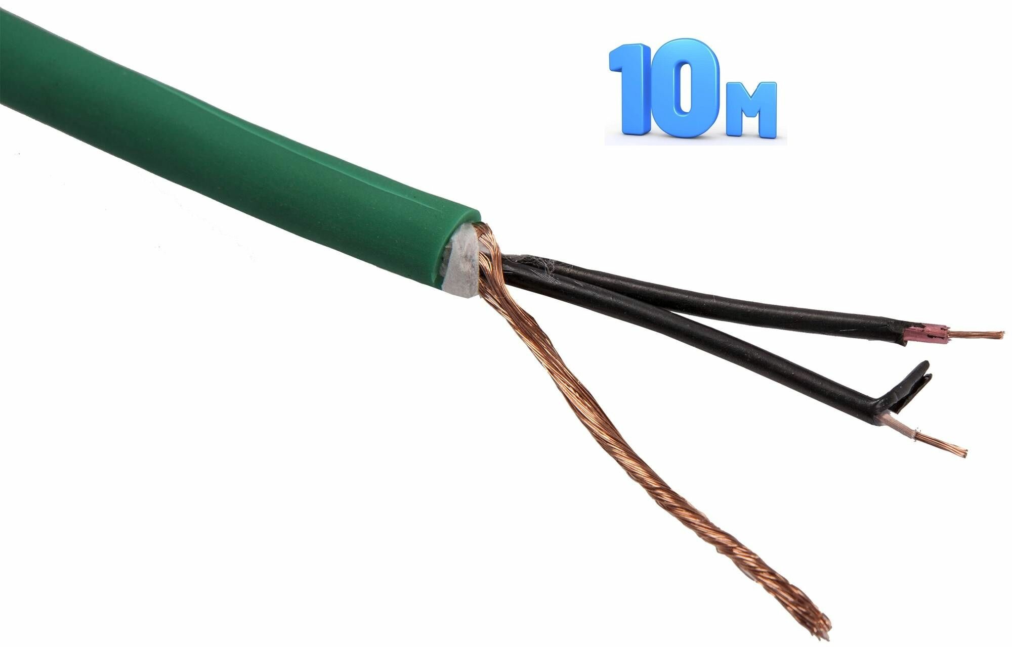 Rockcable RCL10304 D6 GR Микрофонный (балансный) кабель В нарезку 10 м