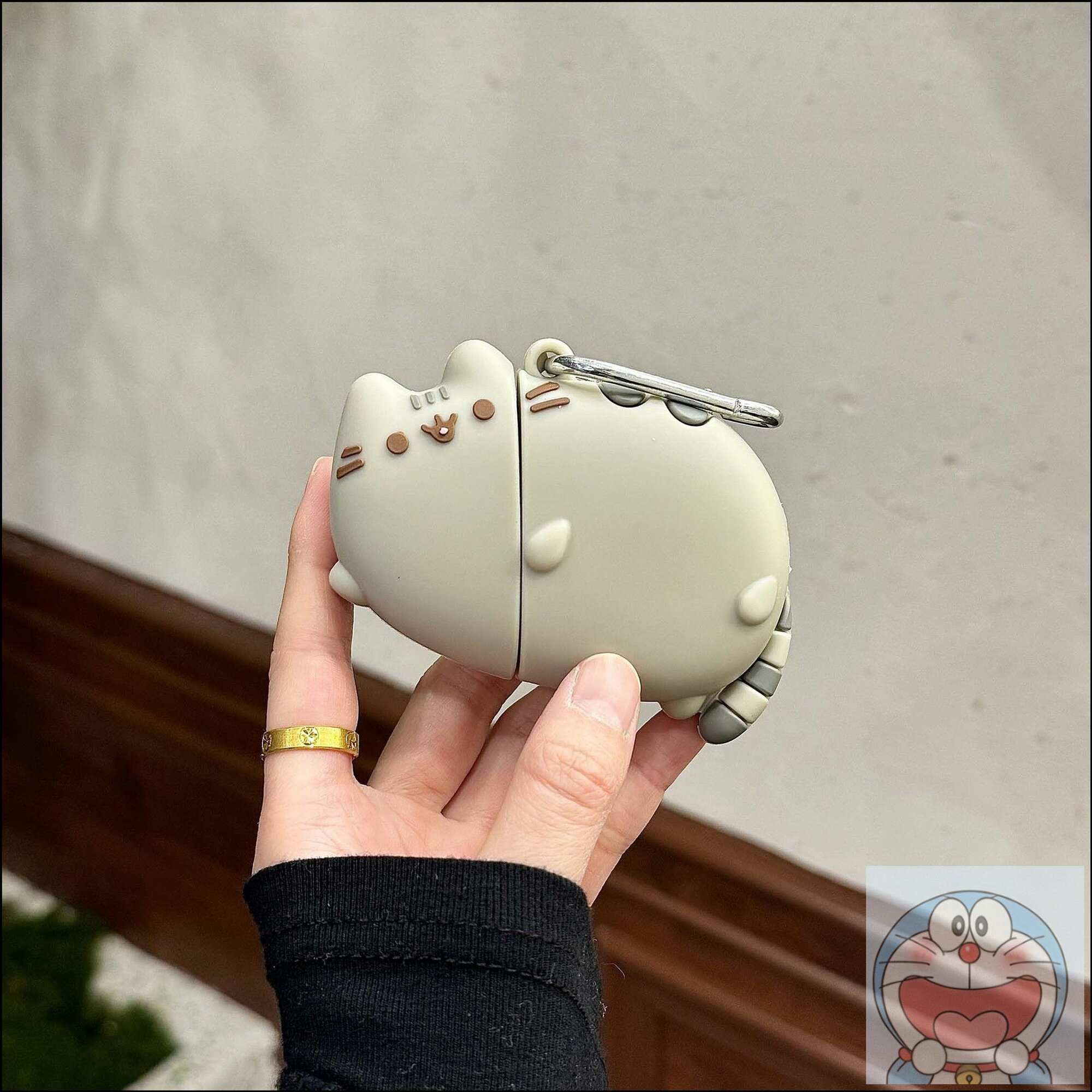Силиконовый чехол для наушников Airpods 3, защитный кейс с котенком, противоударный аксессуар для защиты зарядного устро