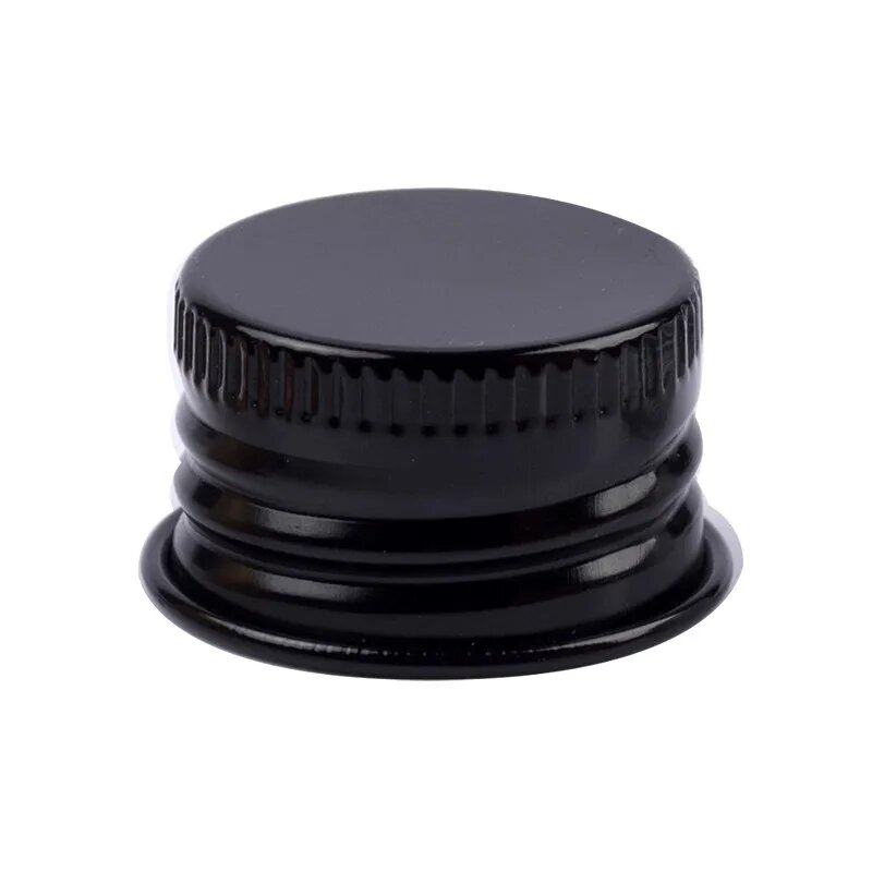 Крышка для бутылки 24mm, черный алюминий