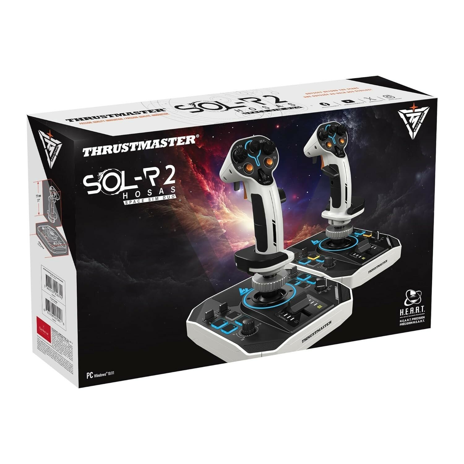 Джойстик Thrustmaster Sol-R 2 HOSAS Space Sim Duo для ПК (2960939)