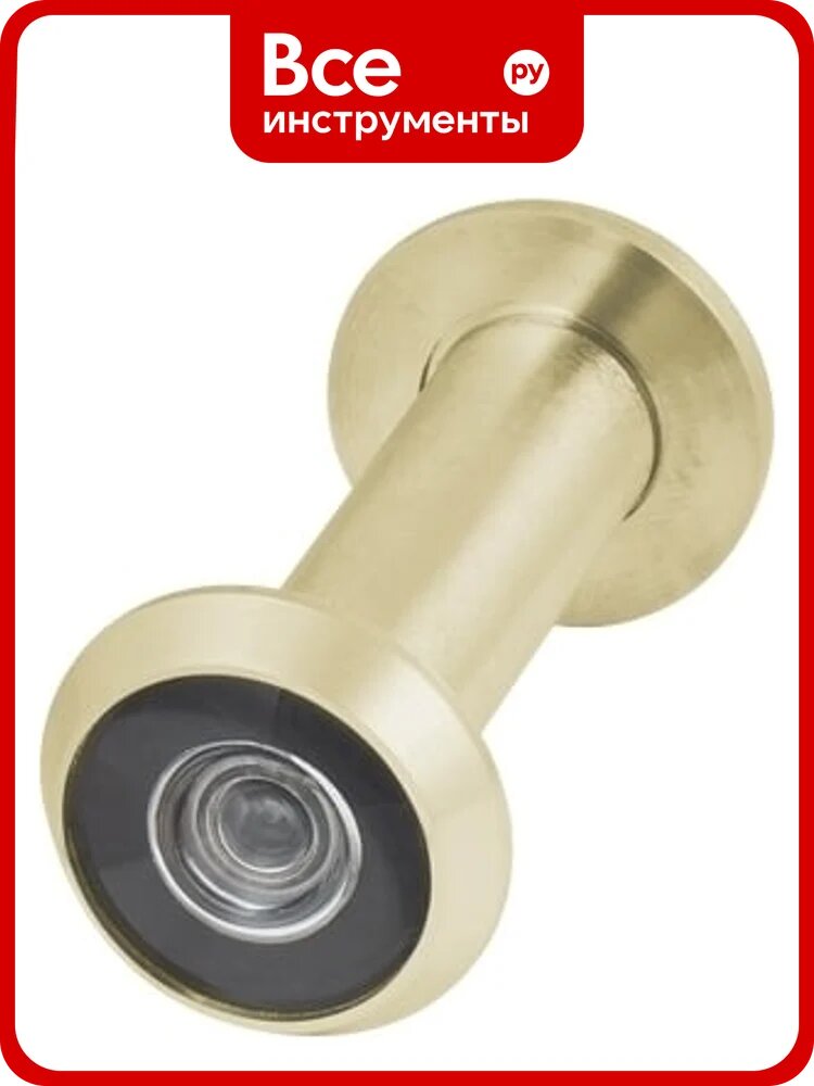 Дверной глазок ARMADILLO оптика стекло DV-PRO 3/100-60/BR/HD (DVG3/HD) SG матовое золото