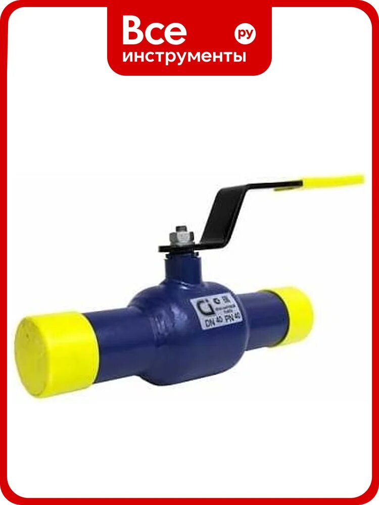 Шаровой кран Ci 11с67п DN 40 PN 40 (под приварку) ТТ000013362, установки в качестве