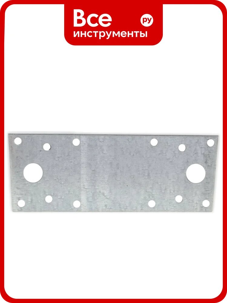 Крепежная пластина Daxmer 00000332225, сталь, для дерева, 140x55x2 мм, 50 штук