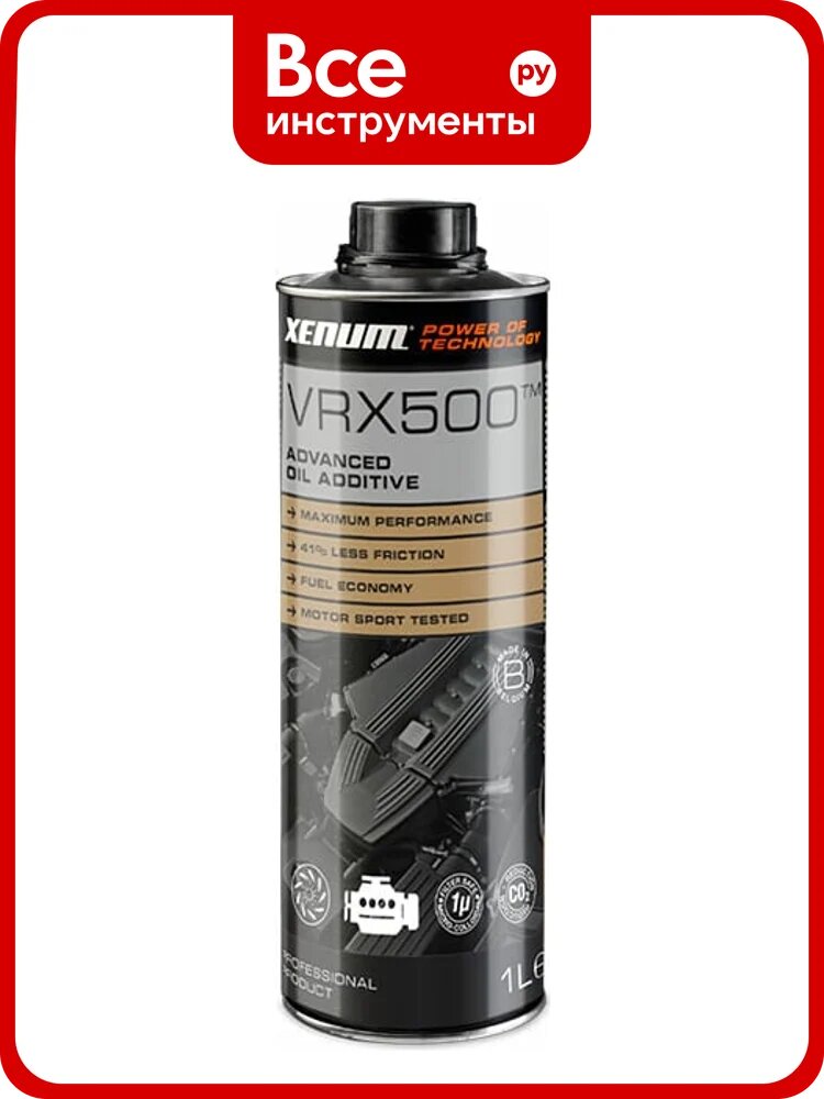 Микрокерамическая присадка в масло на эстеровой основе XENUM VRX 500 1 л 3017351, защищенная