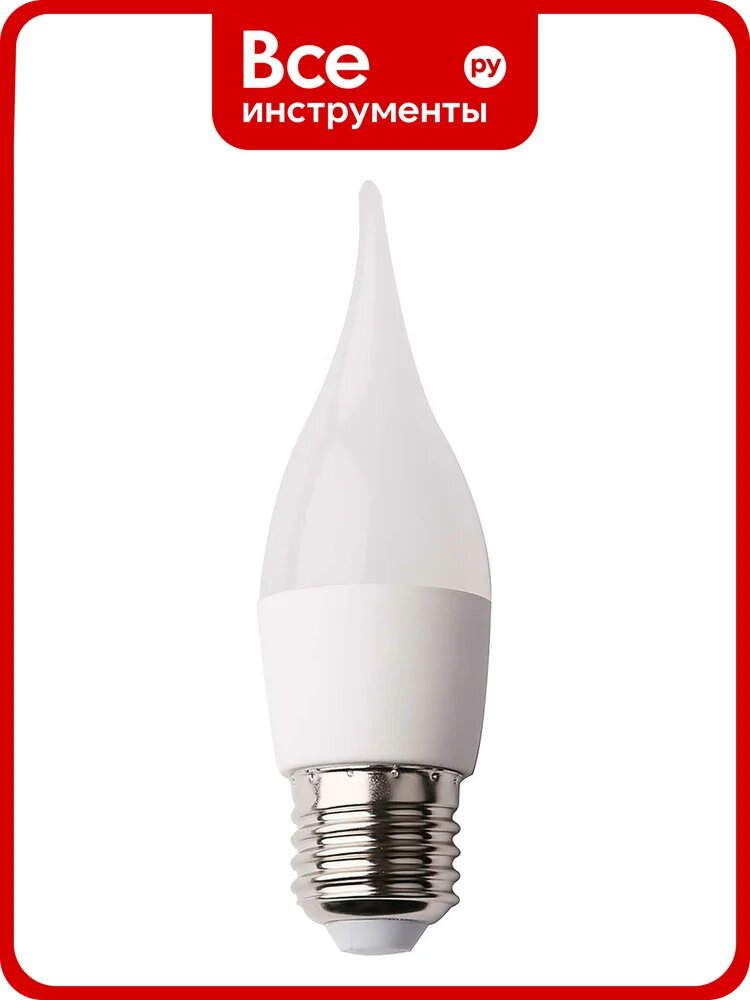 Светодиодная лампа truEnergy 5W (свеча на ветру) E27 4000K 400Lm 14140