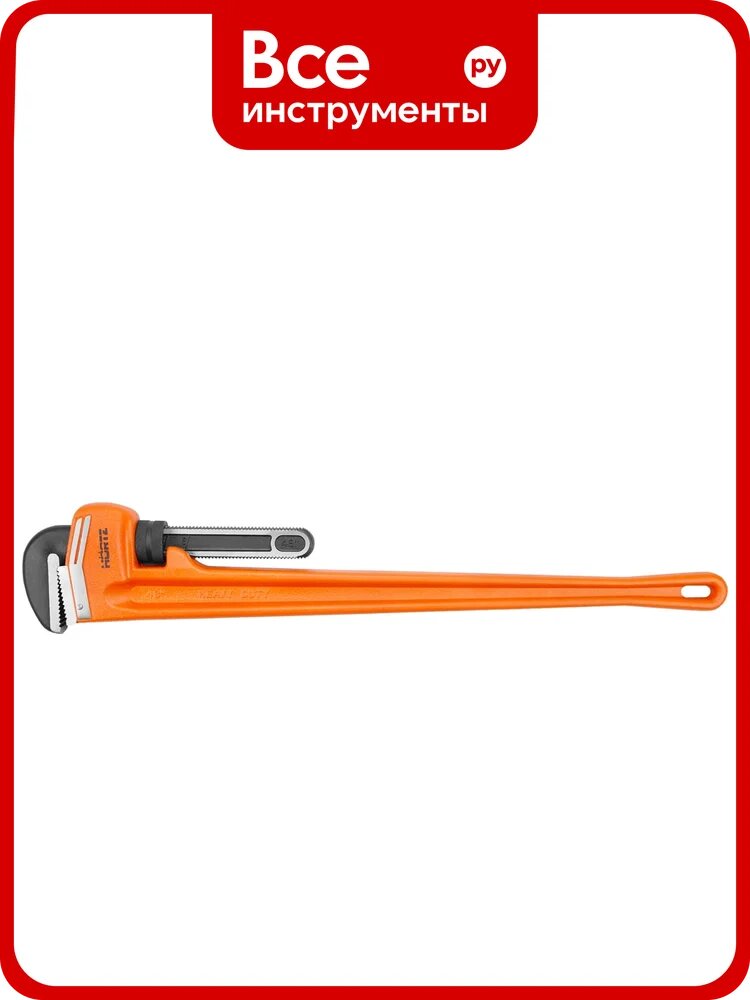 Трубный ключ Hortz Stillson HEAVY DUTY 48 1091374, с трубным крепежом различной сложности
