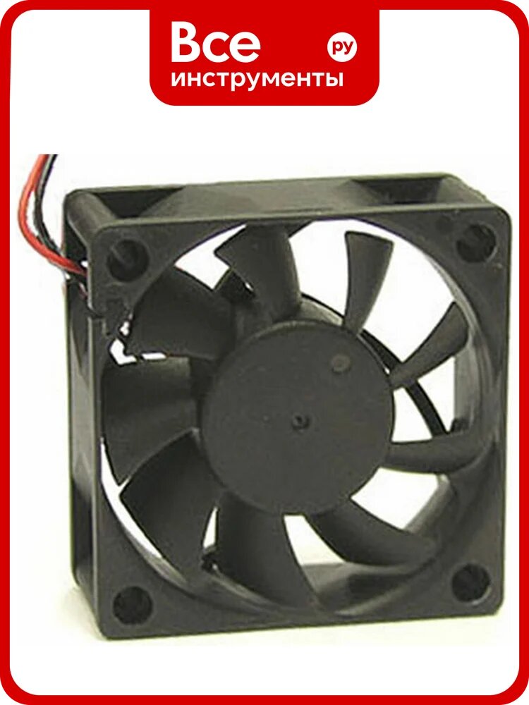 Вентилятор TIDAR RQD 6015MS 24VDC 56327, для отвода, из рабочего колеса