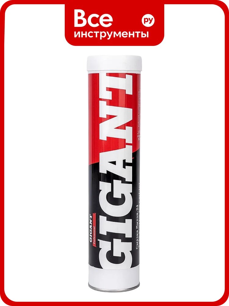 Смазка Gigant Professional Литол-24, туба-картуш 400 г grf-107, обработки