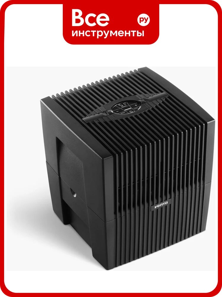 Мойка воздуха Venta LW25 Comfort plus schwarz, 10 м, увлажнитель с датчиком влажности, встроенная ароматизация