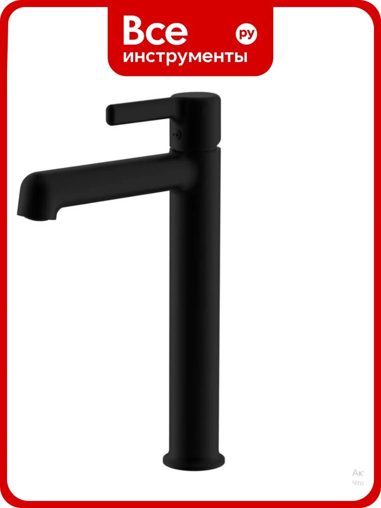 Смеситель для чаши VODA Колонна/Column Black черный CLM25B