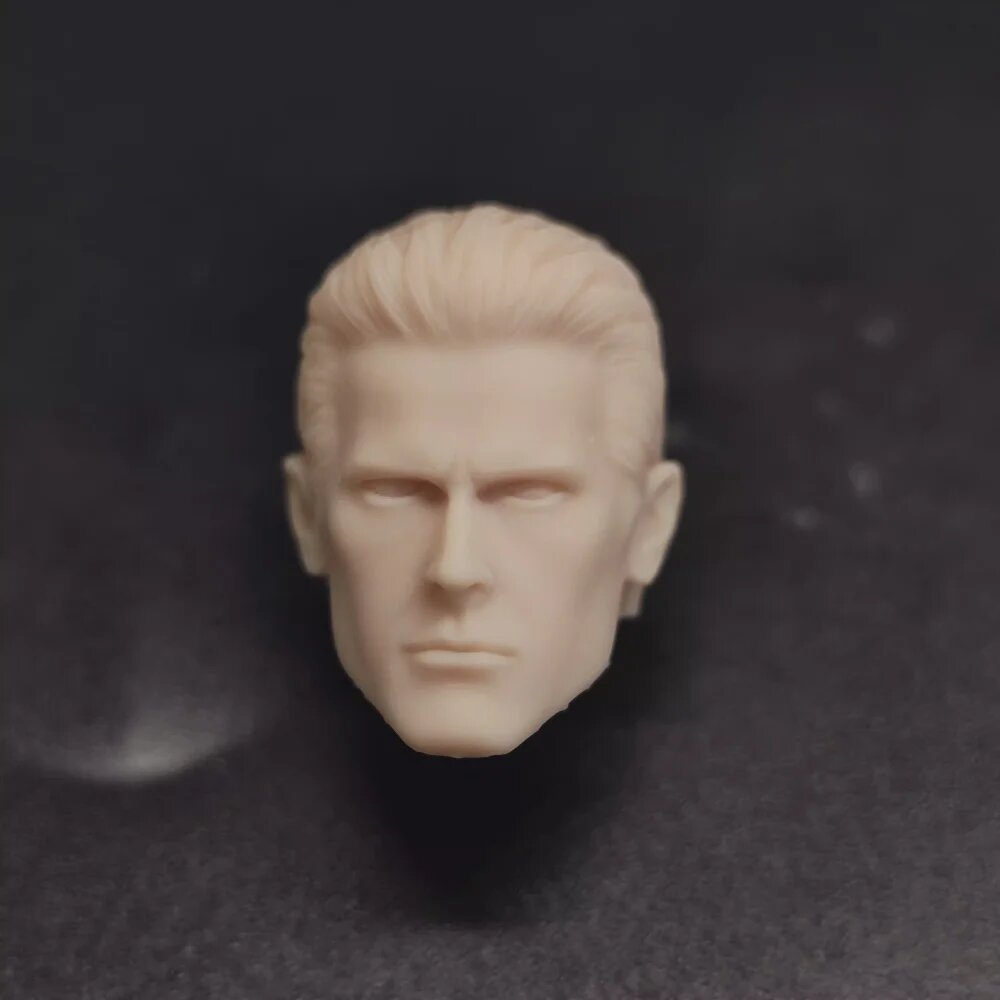 Неокрашенная голова солдата Taholicy 1/12 Model A, Shf