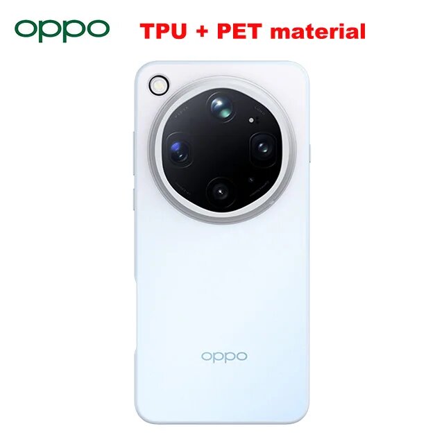 100% оригинальный чехол для OPPO Find X9 Ultra из арамидного волокна, Серебряный, серебристый