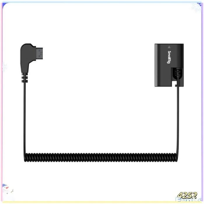 SmallRig D-Tap для подключения шнура питания от поддельной батареи LP-E6NH 4252