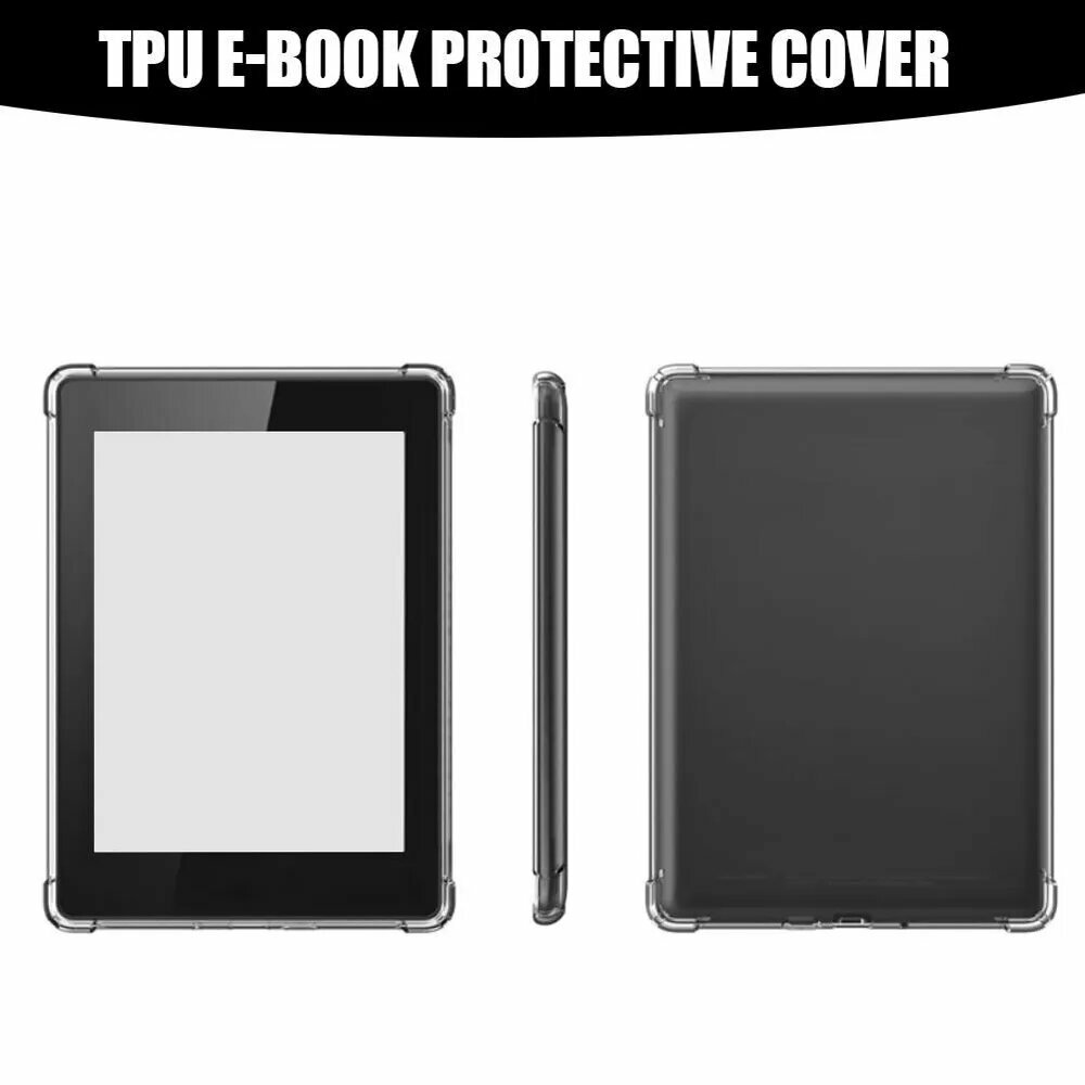 Для планшета Kindle colorsoft/7.0"/12th/2024 прозрачный защитный чехол от падения