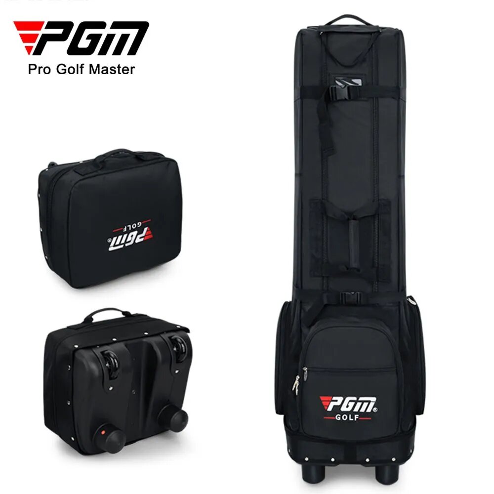 Golf PGM Сумка для гольфа HKB012 Черный Самоскладывающаяся нейлон 135*32*40 см — фото 1