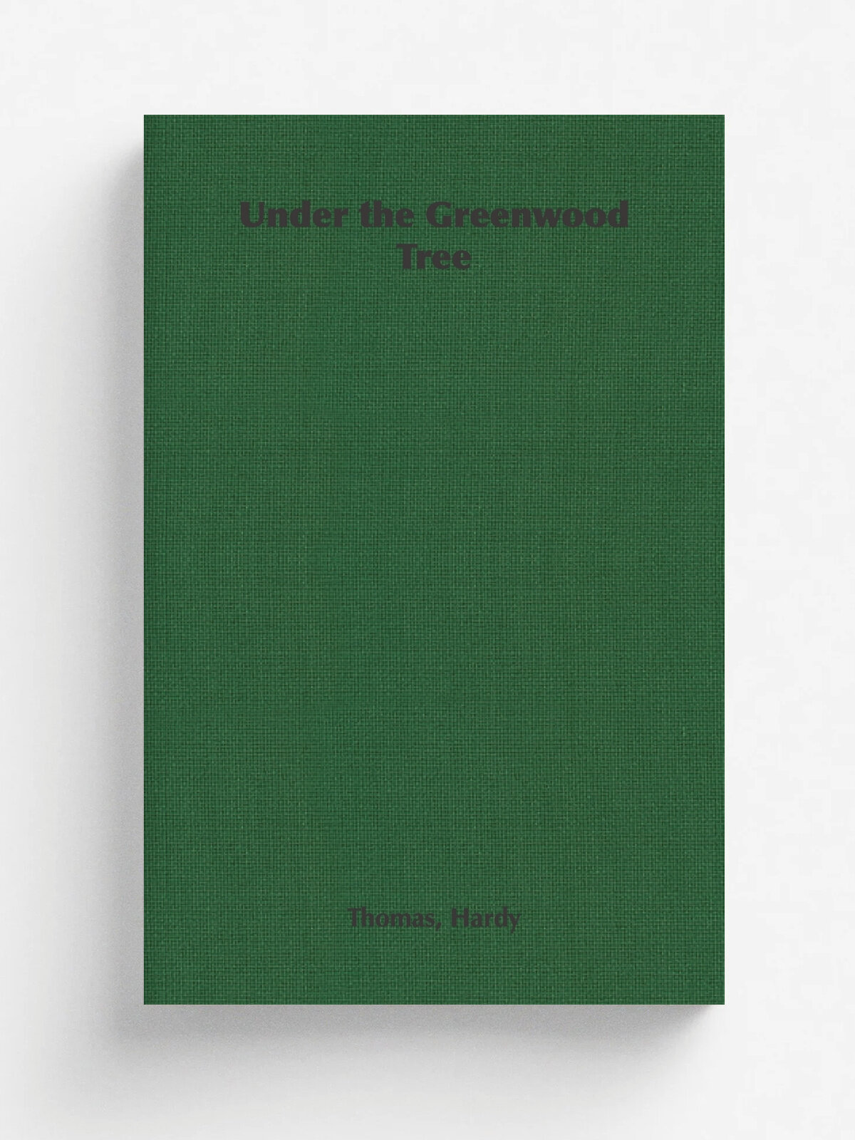 Under the Greenwood Tree