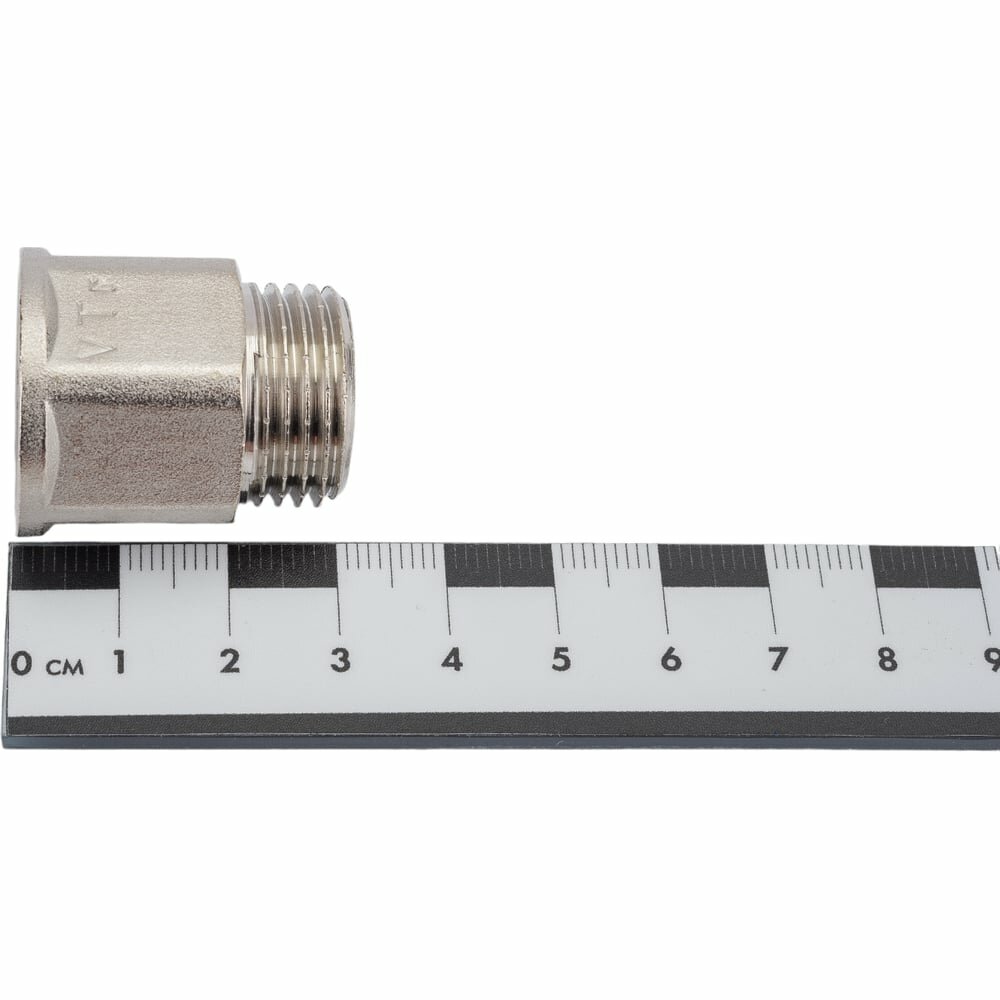 Удлинитель никелированный FM (1/2" х 20 мм) Valtec VTr.197. N.0420 38228 — фото 1