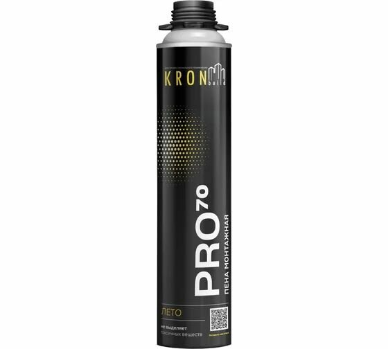 Профессиональная монтажная пена Kronbuild Лето Pro 70