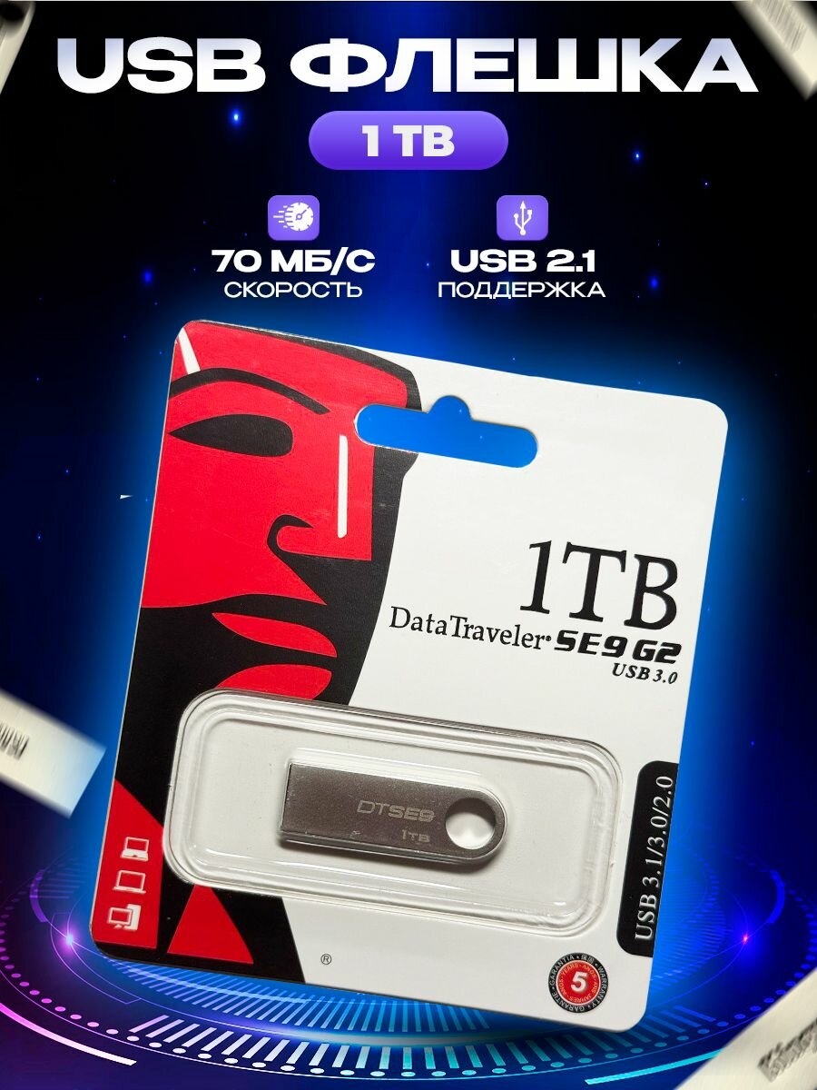 USB-флеш накопитель / USB-Флешка / Flash карта 3.0,1 ТБ