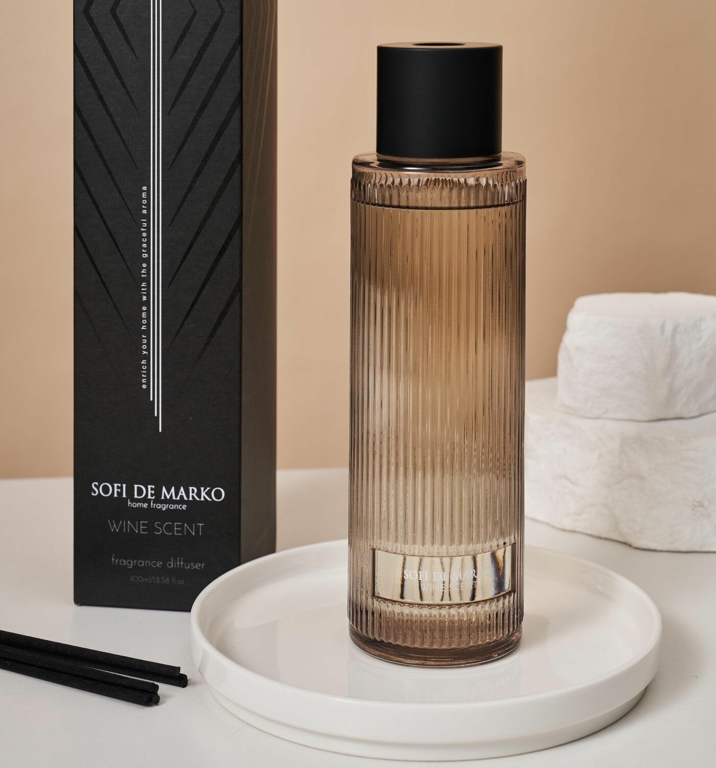 Ароматический диффузор Sofi De Marko "Wine Scent", аромат винограда, 400 мл — фото 1