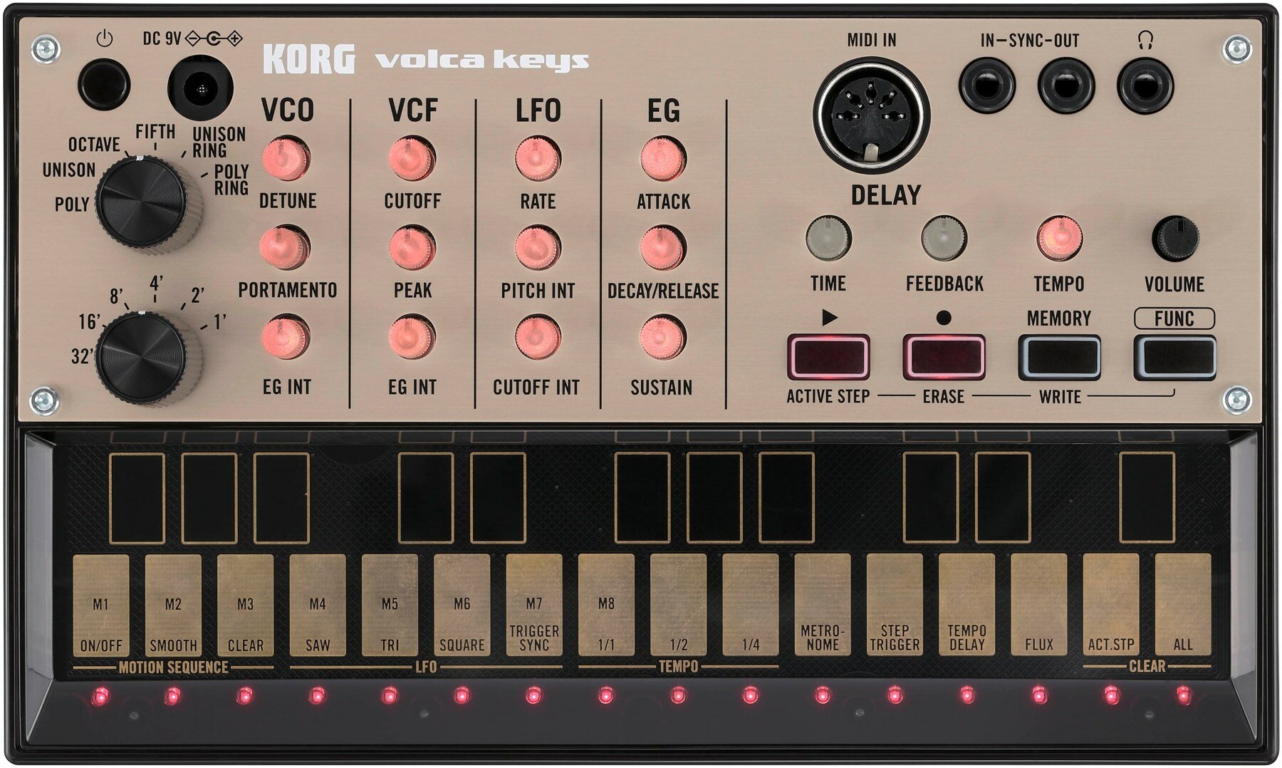 KORG Volca Keys аналоговый синтезатор, чёрный