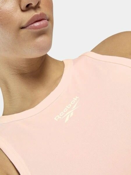 Майка Reebok, размер XS, розовый — фото 1
