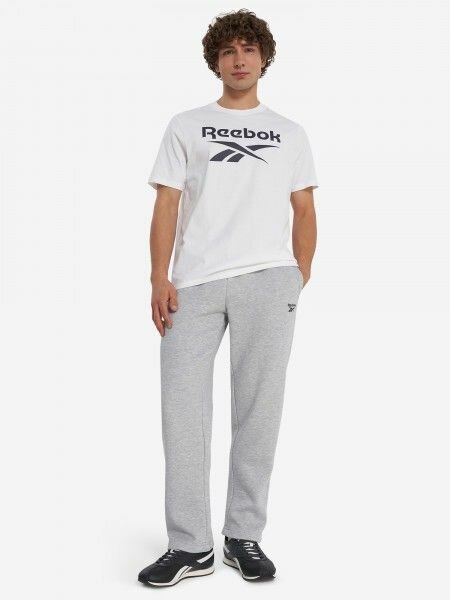 Футболка спортивная Reebok, размер L, белый — фото 1