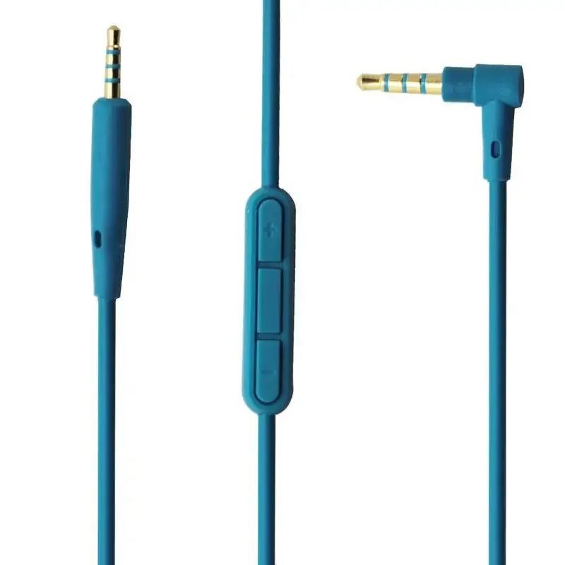 Аудиокабель с микрофоном UGODDAG для наушников BOSE QuietComfort 25 QC25 Синий, Синий