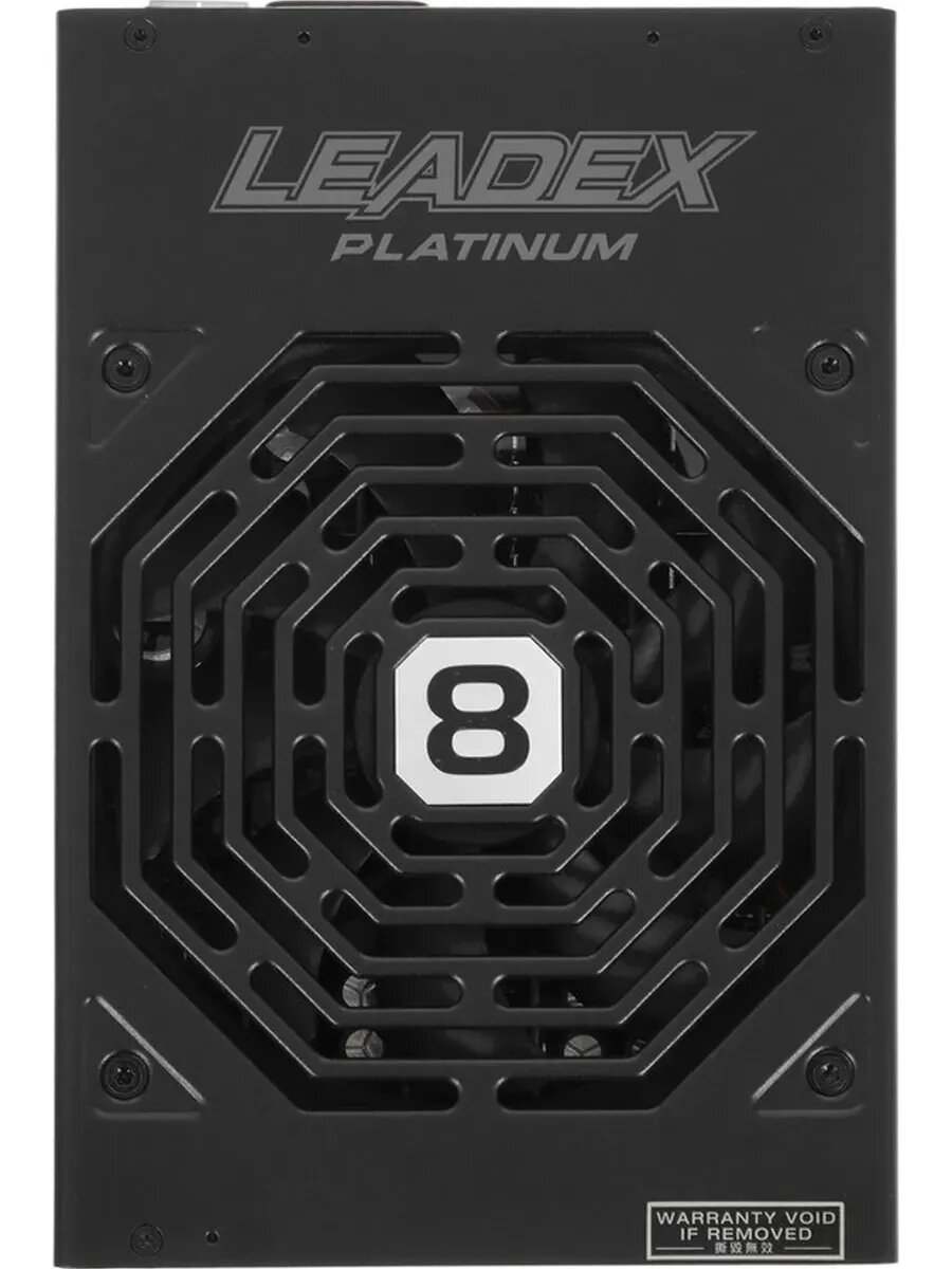 Блок питания Super Flower Leadex Platinum SF-2000F14HP, 2000 Вт, ATX, 140 мм, 18x SATA, 5x PCI-E, черный