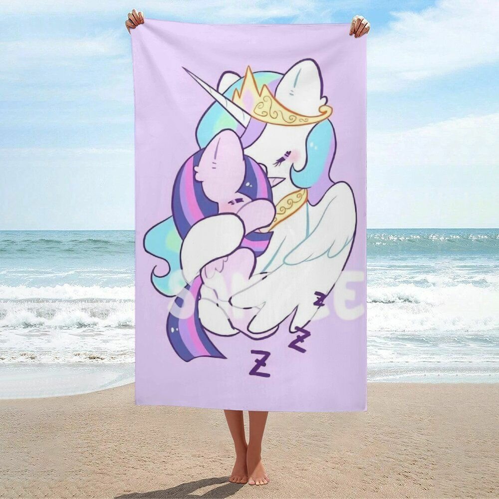 My Little Pony Полотенце банное, EVA, 80x130 см, разноцветный, 1 шт.
