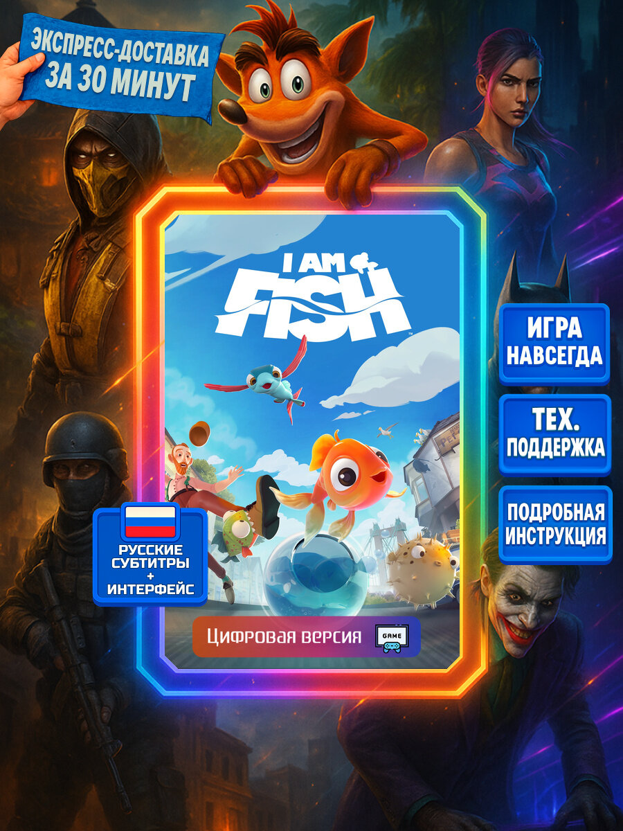 I Am Fish One, Series X|S | Экшен и приключения | Русские субтитры и интерфейс | Цифровая версия