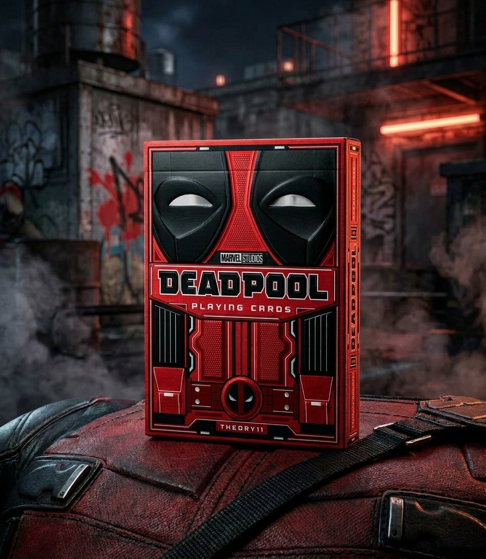 Карты "Theory11 Deadpool playing cards" 65490