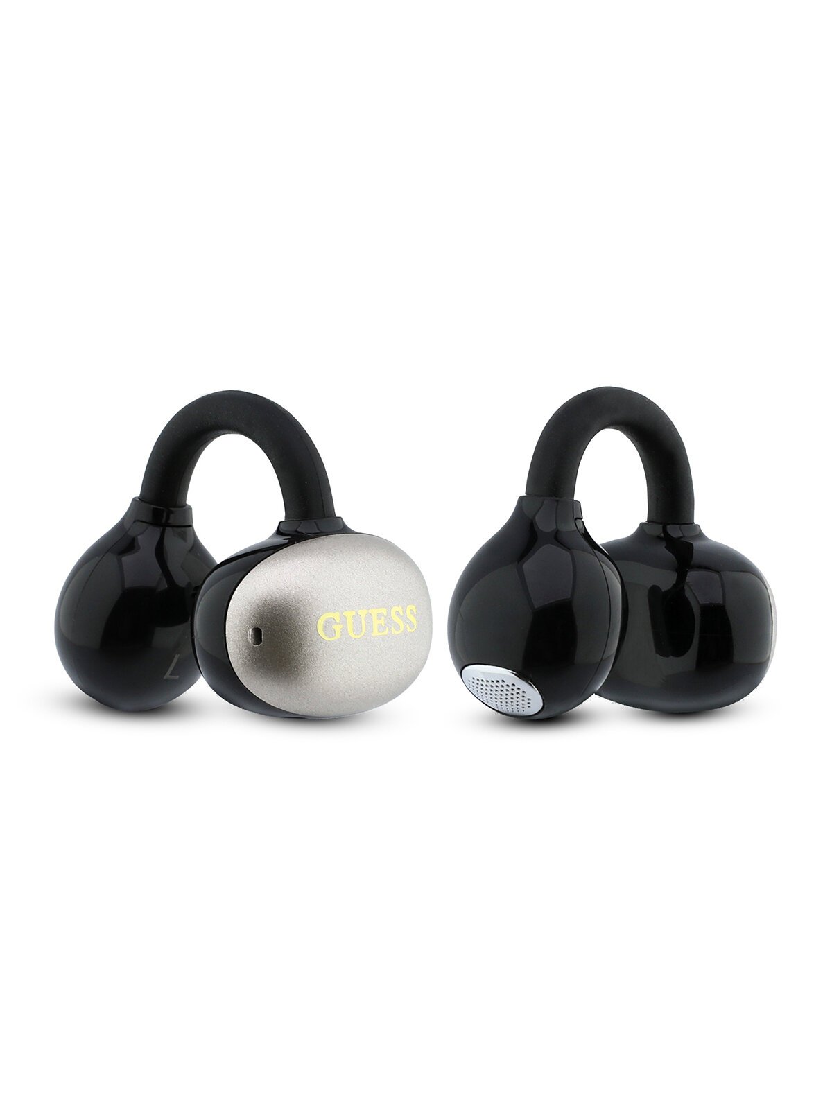Наушники Guess OWS, клипсы, открытого типа, 14 часов работы, Bluetooth 6.0, черный