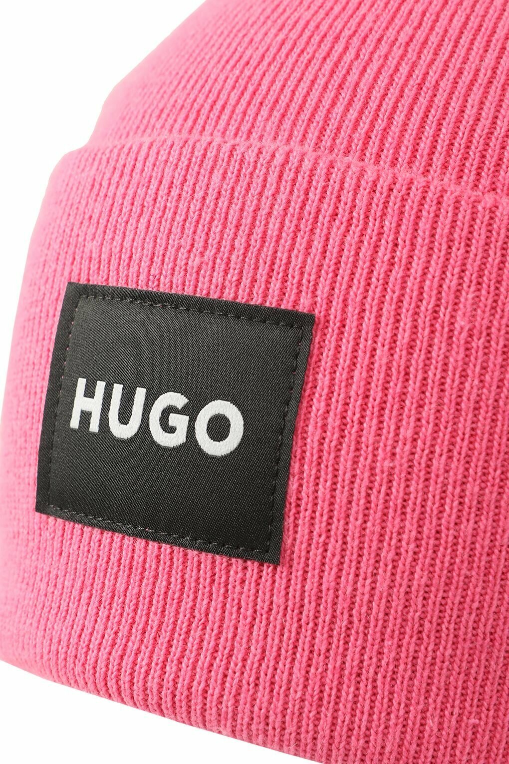 Шапка HUGO для женщин, размер ONE SIZE, розовый, — фото 1