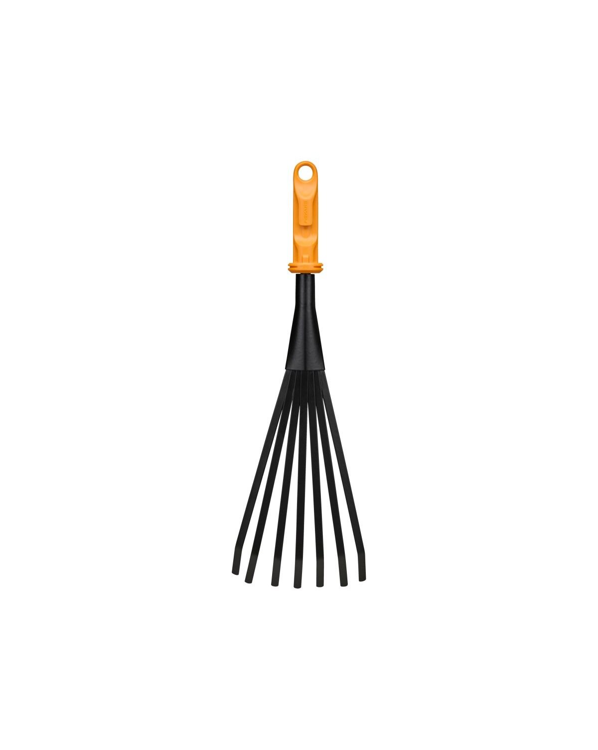 Грабли садовые FISKARS OneClick веерные для цветов без черенка (1080682)