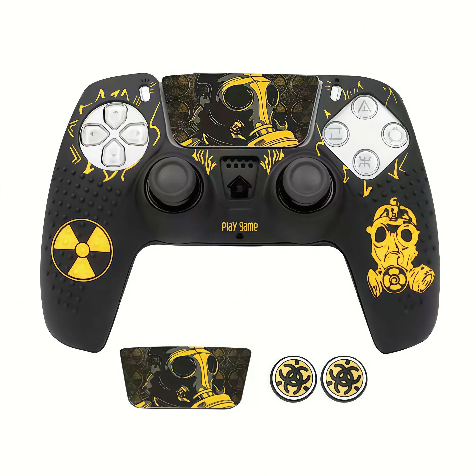 Стикер на контроллер PS5 Fallout, желтый